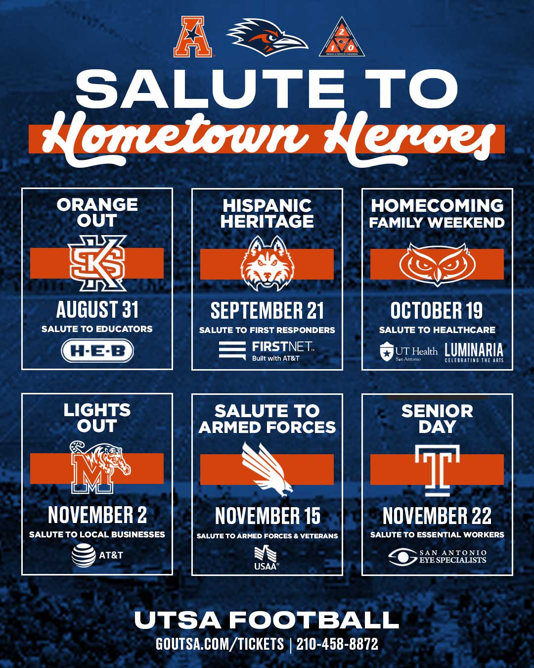 UTSA Athletics To Celebrate Hispanic Heritage at Sept. 21 Home Football Game La Prensa Texas